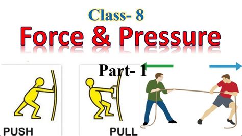 Class 8 Science Notes Chapter 8 Force And Pressure Viral Exam Neet