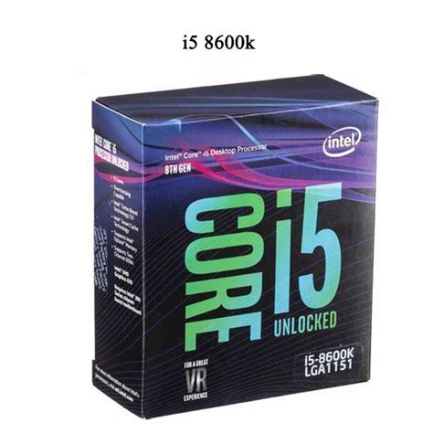 Процессор Intel Intel Core i5 8600k Core i5 8-го поколения, BOX (с ...