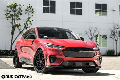 2022 Ford Mustang Mach E On 20x8 5 Rohana Rfx17 Gloss Blac… Flickr