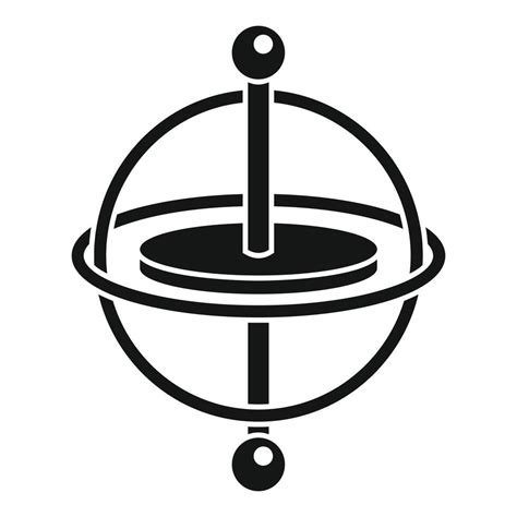 Gyro Momentum Icon Simple Vector Accelerometer Gyroscope 14648400
