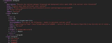 Color Contrast Error Unable To Determine Contrast Ratio · Issue 2178 · Dequelabsaxe Core · Github