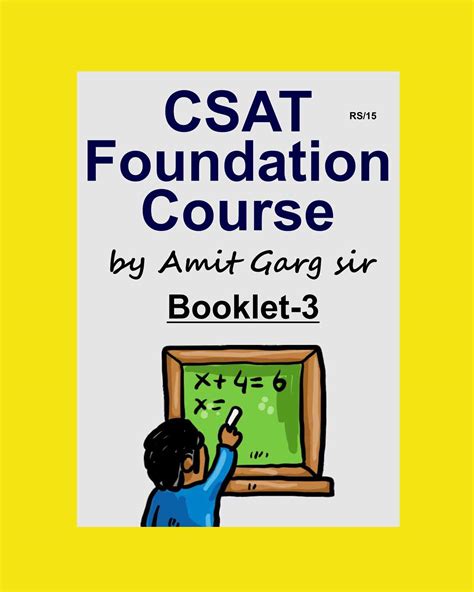 Ias Setu 2023 Csat Foundation Course Booklet 3 2023 Final English