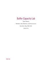 Buffer Capacity Lab Report Buffer Capacity Lab Siyah Sweeny Partners Ava Stanton Jacob