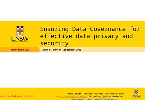 Pptx Ensuring Data Governance For Effective Data Privacy And Security Dokumen Tips