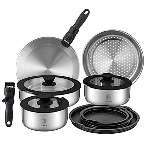 Top 10 Stackable Stainless Steel Cookware Of 2022 Katynel