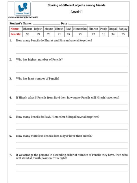 Class 2 Data Handling 1 Pdf