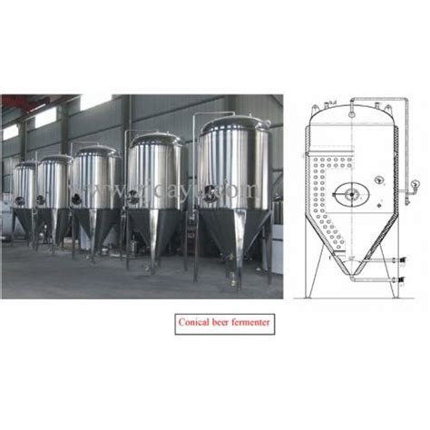 圆锥型发酵罐 浙江大宇轻工机械有限公司 化工设备网