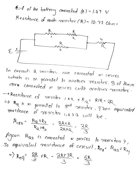 Solved Question 6 1 Pts In The Circuit Shown In The Figure Below There Is Course Hero