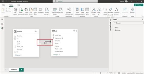 Power BI Manage Relationships