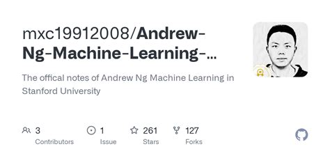 Andrew Ng Machine Learning Notes Cs Notes Pdf At Master Mxc Andrew Ng Machine