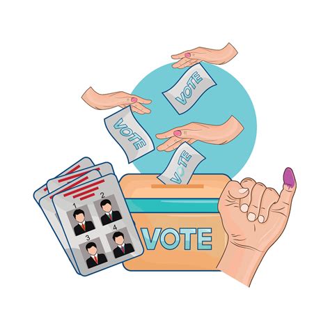 Illustration Of Election 38319646 Vector Art At Vecteezy