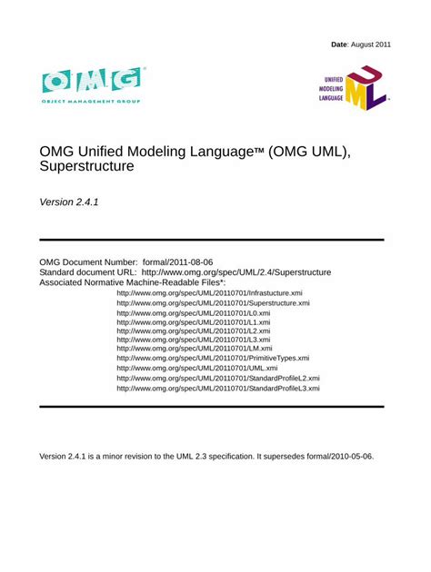 pdf uml 2 0 superstructure dokumen tips
