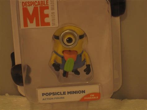 Despicable Me Minion Made Popsicle Minion Poseable Action Figure Low S