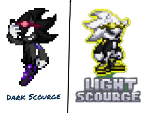 Dark Scourge Vs Light Scourge By Adamlamoureux63 On Deviantart