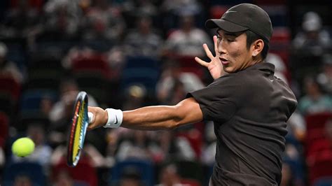Home Favourite Shang Earns Opening Win In Shanghai Atp Tour Tennis
