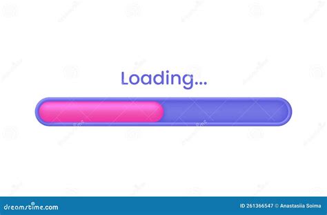 3d Loading Illustration System Software Update And Upgrade Concept Stock Vector Illustration