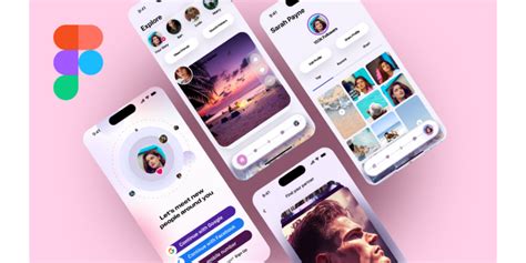 Dating App Prototype Figma Community