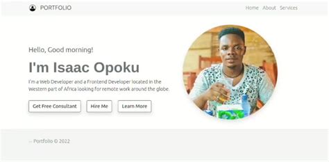 Isaac Opoku On Linkedin Html5 Css3 Bootstrap5 Fontawesome Php