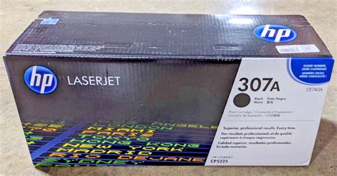 Used Genuine Hp 307a Ce740a Black Toner Cartridge 7k Page Hp Laserjet