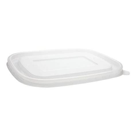Kraft Rectangle Container Lids 500ml 1000ml Acopack