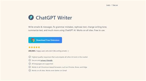 Chatgpt Writer Pricing Reviews Alternatives Ai Writing Assistant