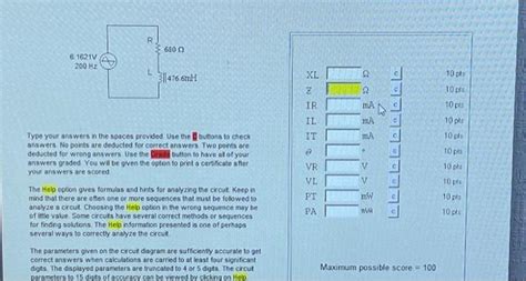 solved type your answers in the spaces provided use the li