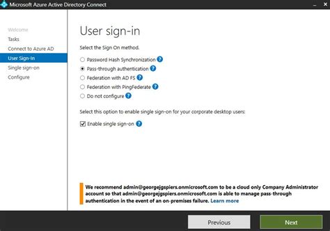 Azure AD Seamless Single Sign On JGSpiers Com