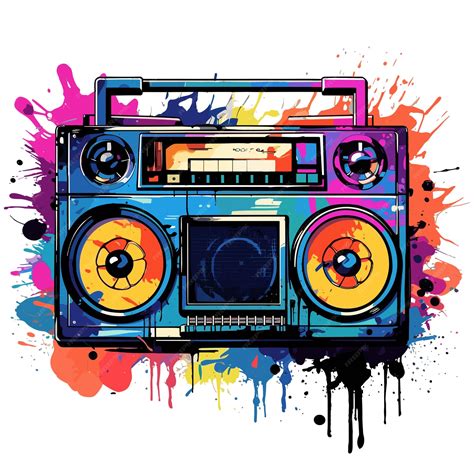 Graffiti Boombox