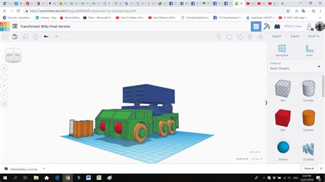 Creating A Transformer With Tinkercad Tinkercad