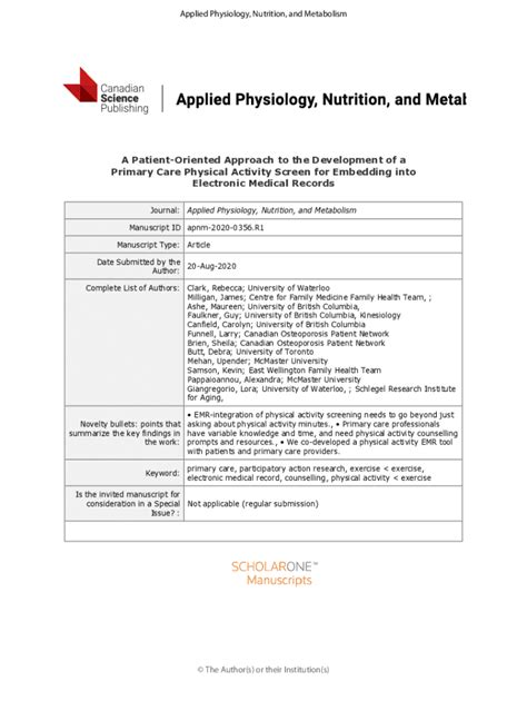 Fillable Online Tspace Library Utoronto A Patient Oriented Approach To