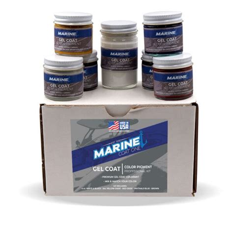 Patch Paste Gel Coat Repair Kit Marine Coat One