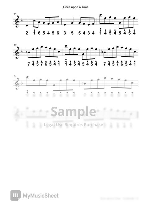 Toby Fox Once Upon A Time Undertale Ost Sheet Music By Tonton Kalimba