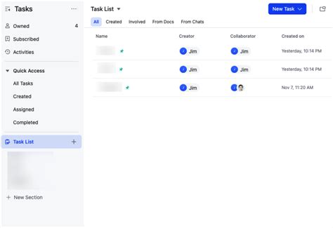 Create Share And Manage Task Lists