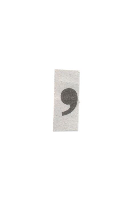 Comma 01