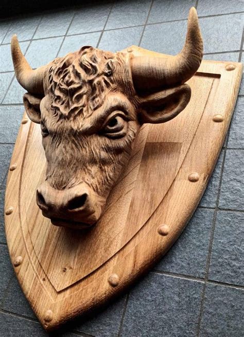 황소머리 사냥트로피3축밀링 Pion