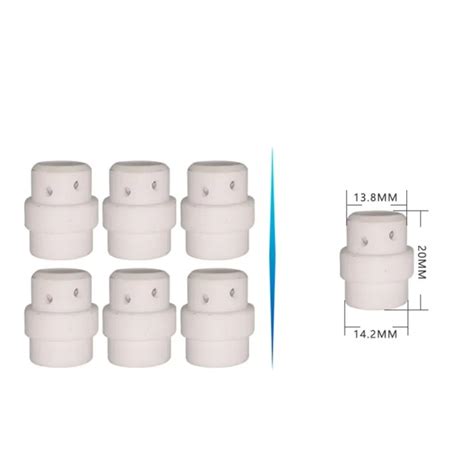 012 0183 Binzel Bw Style Mb24 24kd Gas Diffuser Ceramic Ring Mig Welding Consumables 10 Pieces