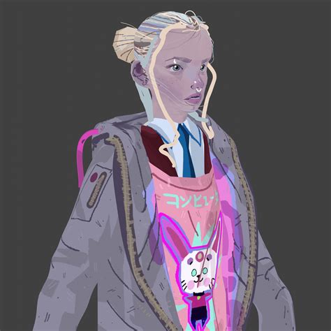 Gwen Finished Character Model Finished Projects Blender Artists