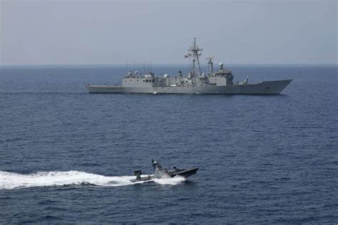 Protector Usv Conducts Missile Firing Demonstration For Nato Ust