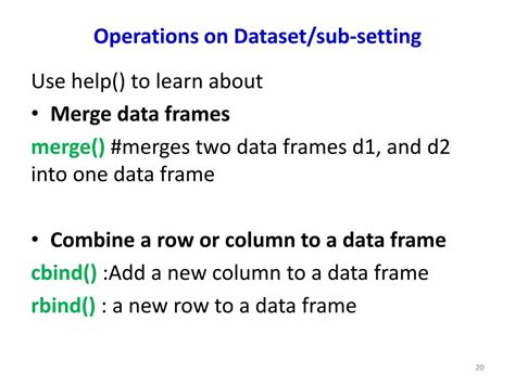 Ppt R Data Structure The Simplest Data Structure R Operates On Is The Vector Powerpoint
