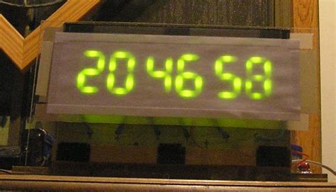 Digital Clock By Don Cross