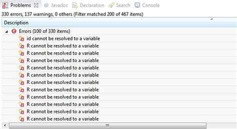 Eclipse R Cannot Be Resolved To A Variable Android Stack Overflow
