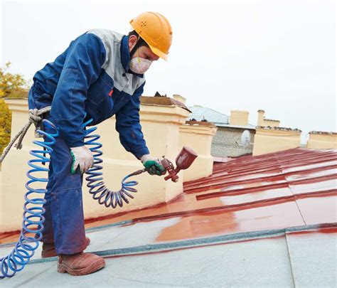 Roof Coating Roof Painting And Spraying Services