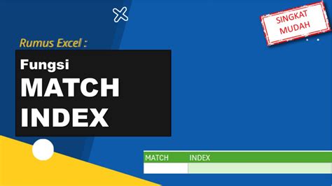 Rumus Match Index Kursus Excel Online And Offline