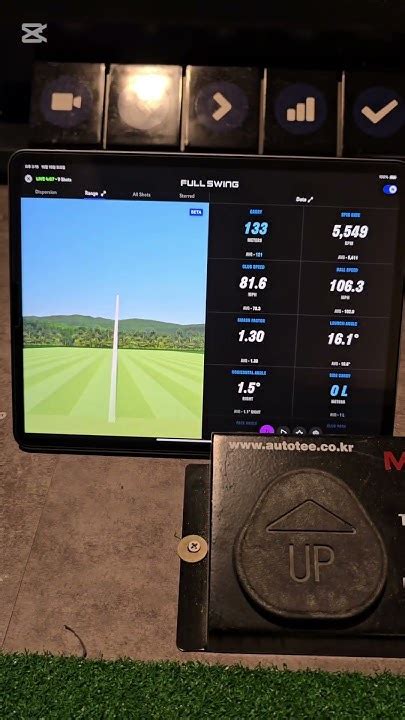 타이거 우즈 런치 모니터 풀스윙키트 Gdr타석 동시 테스트 풀스윙키트타이거우즈fullswing Kitgdr Golf