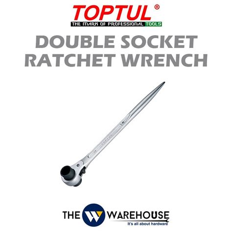 Toptul Double Socket Ratchet Wrench Aeah Series Malaysia Thewwarehouse