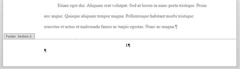How To Make Page Numbers Continue Through Section Breaks Prendergast Goicst