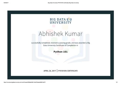 Pythonbig Data University Ppt