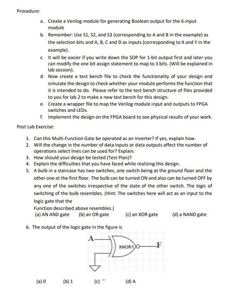 Objective To Design And Build A Multiple Input