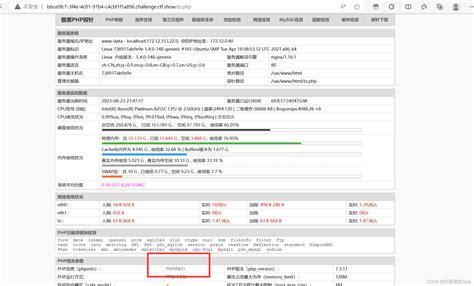 Ctf Web16（对于测试用的探针，使用完毕后要及时删除，可能会造成信息泄露）ctfshow Web 16 Csdn博客