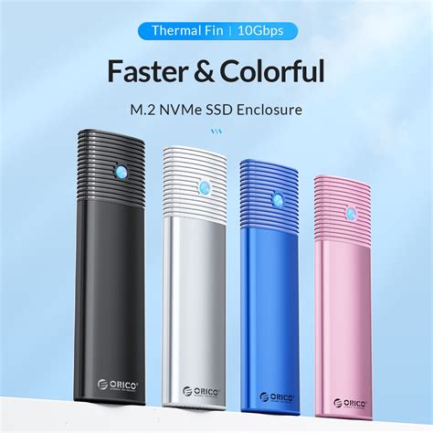 Orico Pwem2 G2 Usb3 2 Gen2 Type C M 2 Nvme Ngff Sata Dual Protocol Ssd Enclosure 10gbps
